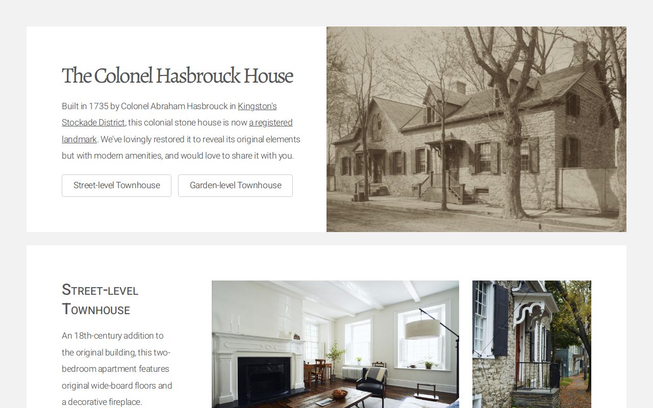 The Colonel Hasbrouck House
